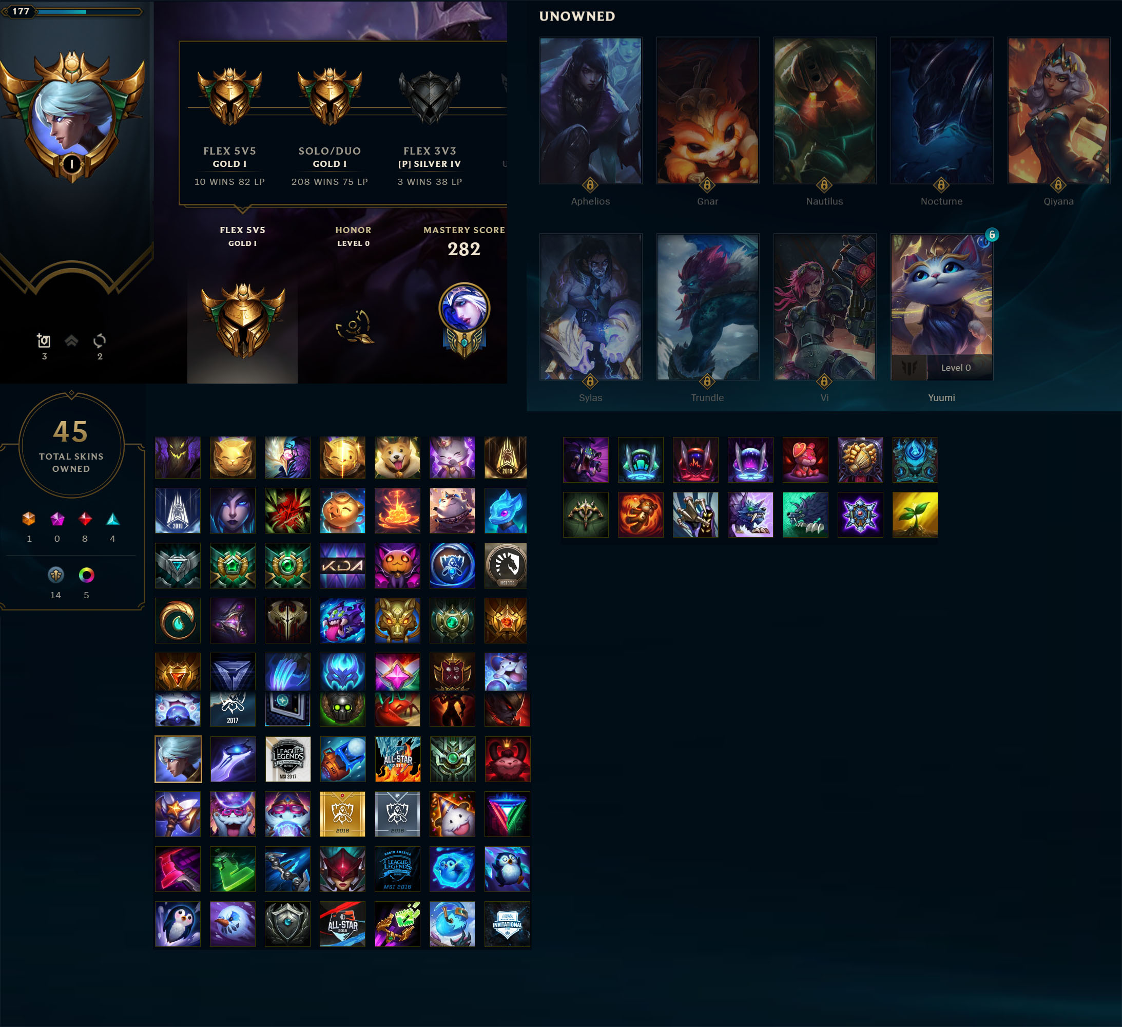 League Of Legends Level 30 Accounts For Sale | semashow.com